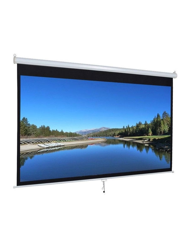 Screencraft 100" 4:3 Motorized Projector Screen w/ Remote | Shop ...